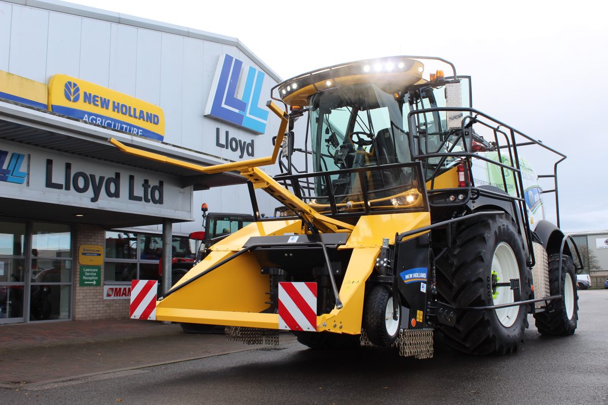 ECC takes delivery of brand new New Holland Forage Harvester from Lloyd ...